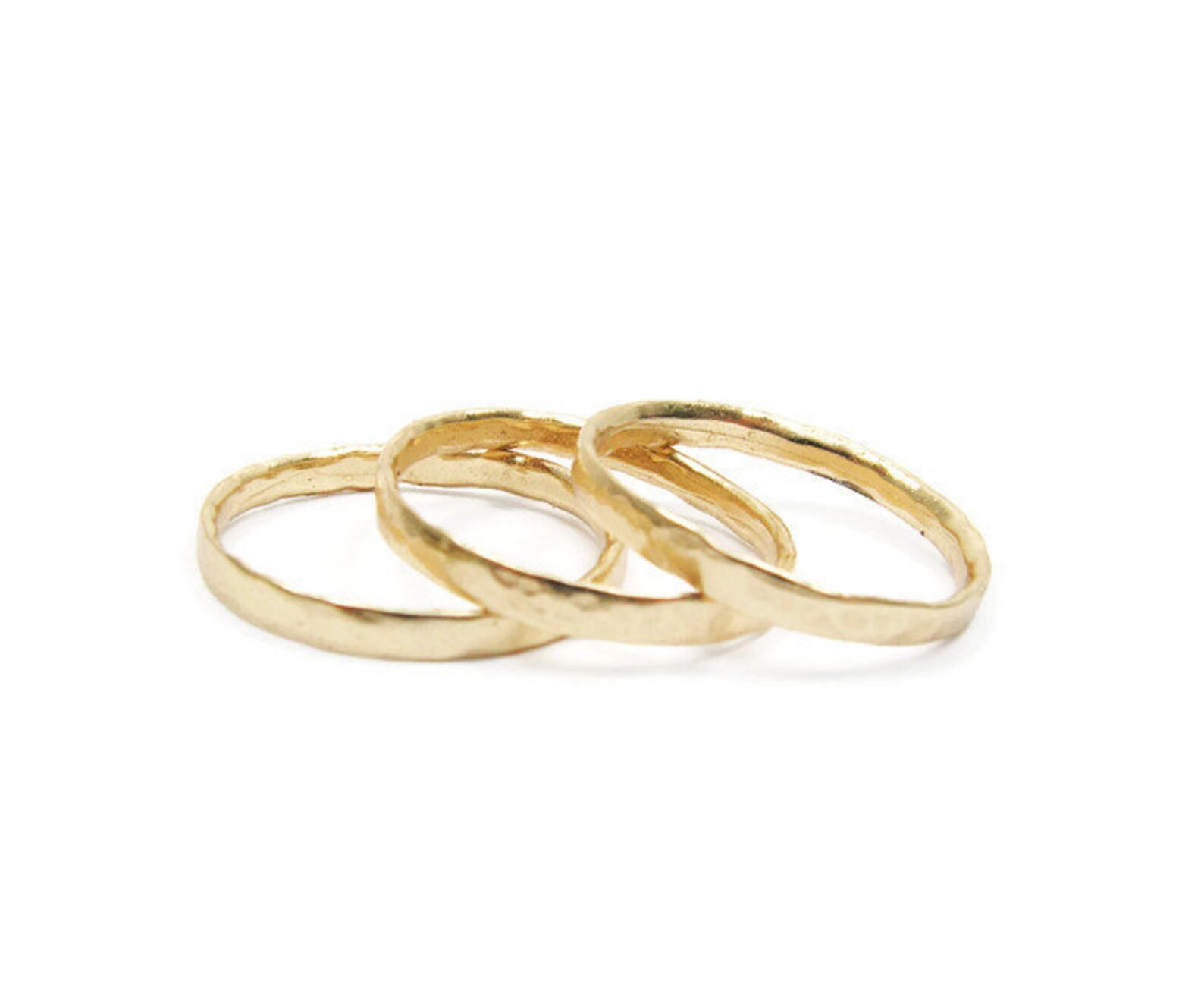 Set of 3 Rings. Knuckle Ring. Gold Knuckle Rings. Dainty Gold - Etsy