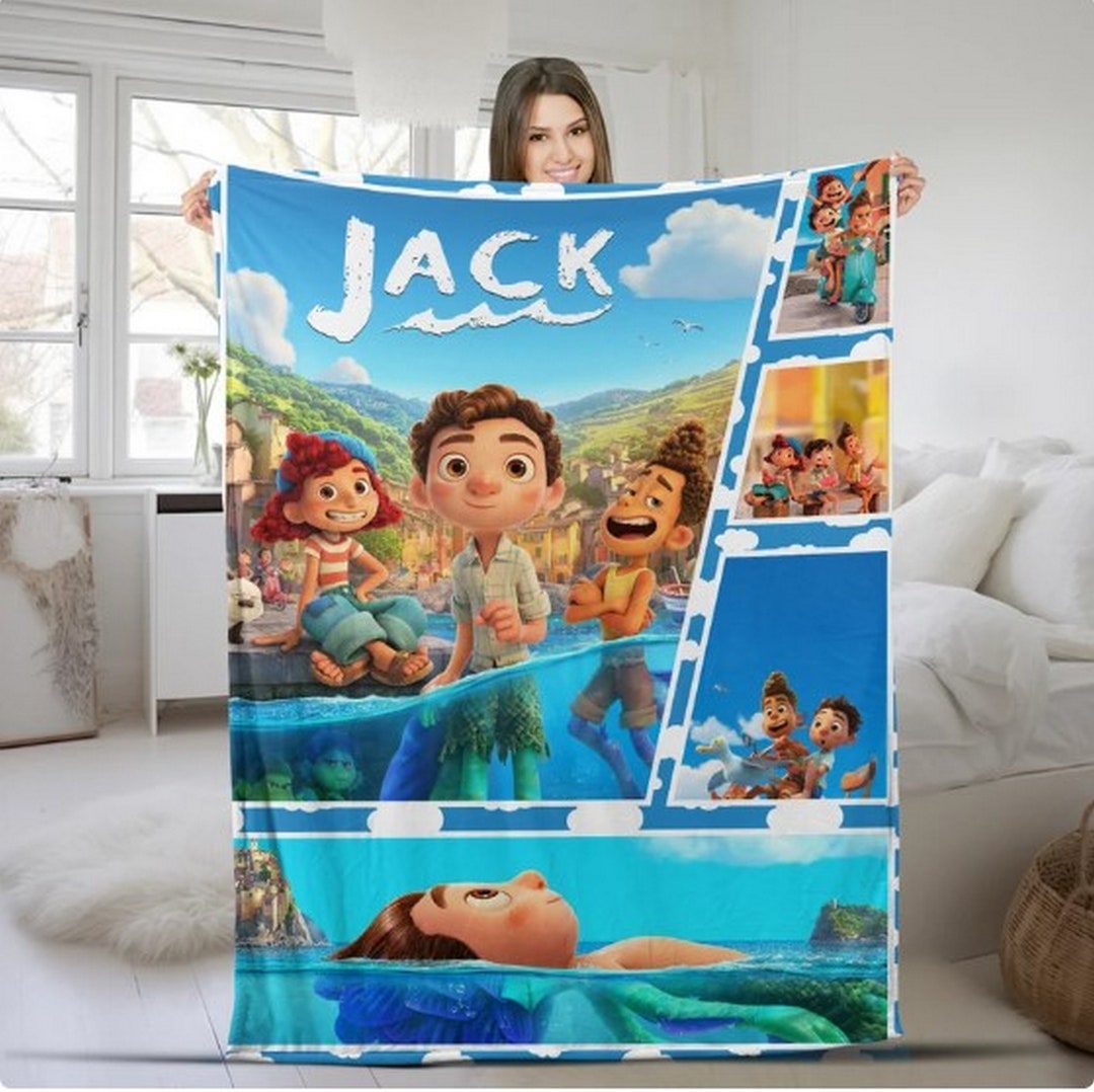 Personalized Luca Name Blanket, Luca Birthday Gift, Luca Birthday ...
