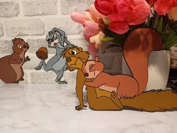 Set of 3 Large Cutouts Merlin Arthur and Their Smitten - Etsy