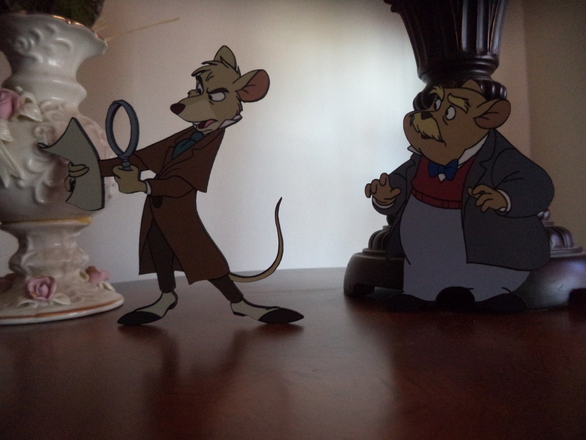 The Great Mouse Detective Basil & Dawson Set - Etsy