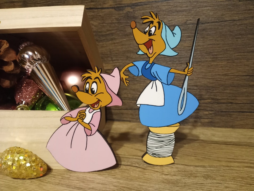 Cinderella Mice Set of Two - Etsy