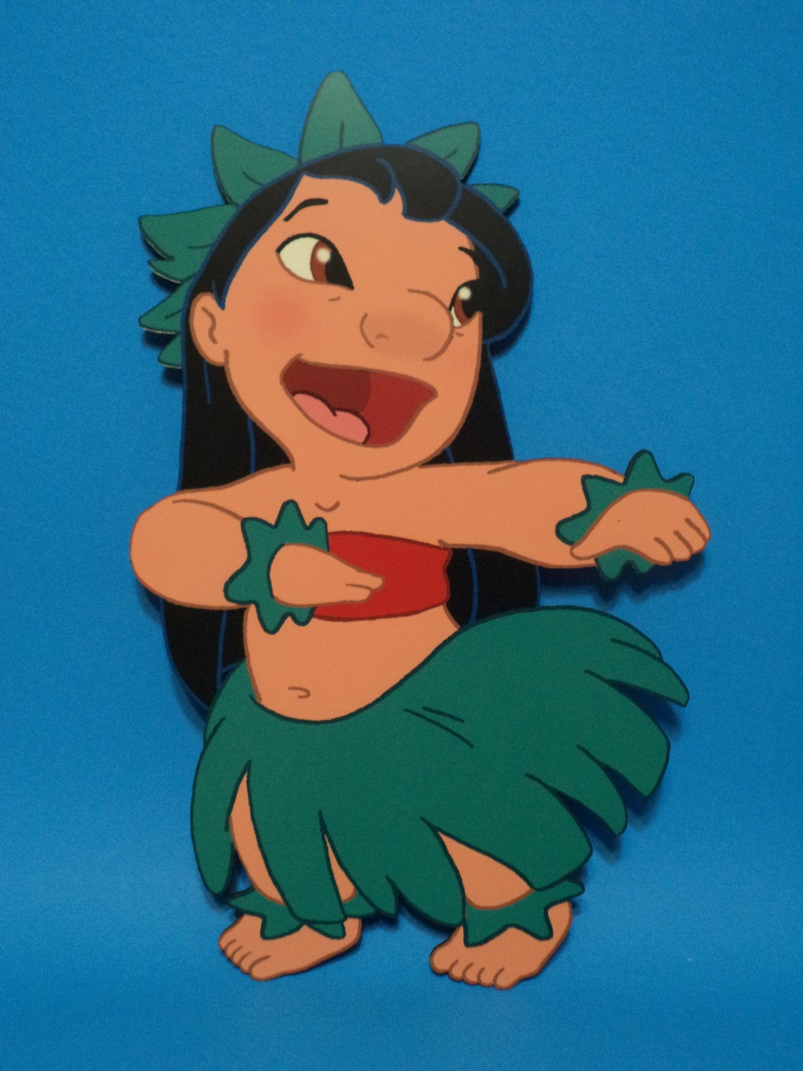 Lilo & Stitch Hula Cutouts / Room Decor | Etsy
