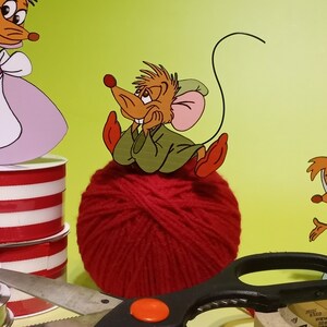 Cinderella's Dreamy Yarn Mouse - Etsy