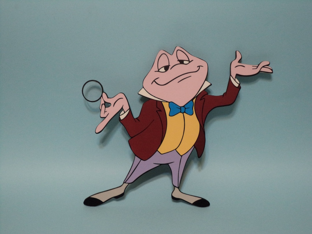 Mr. Toad / Wind in the Willows Cutout - Etsy