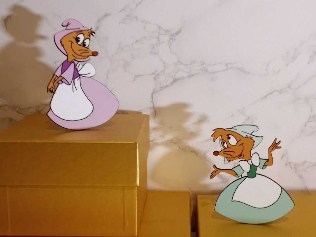 Cinderella Mice Set of Two - Etsy