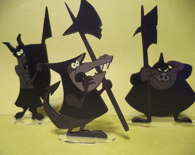Maleficent's Goon Squad / WDCC Scene Enhancers - Etsy
