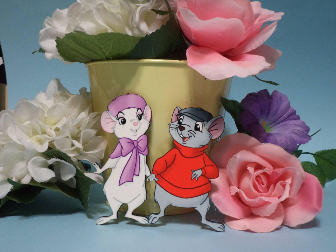The Rescuers Bernard & Miss Bianca Cutout - Etsy