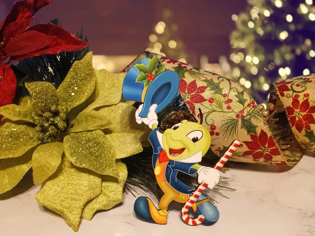 Holiday Jiminy Cricket Cutout Standee - Etsy