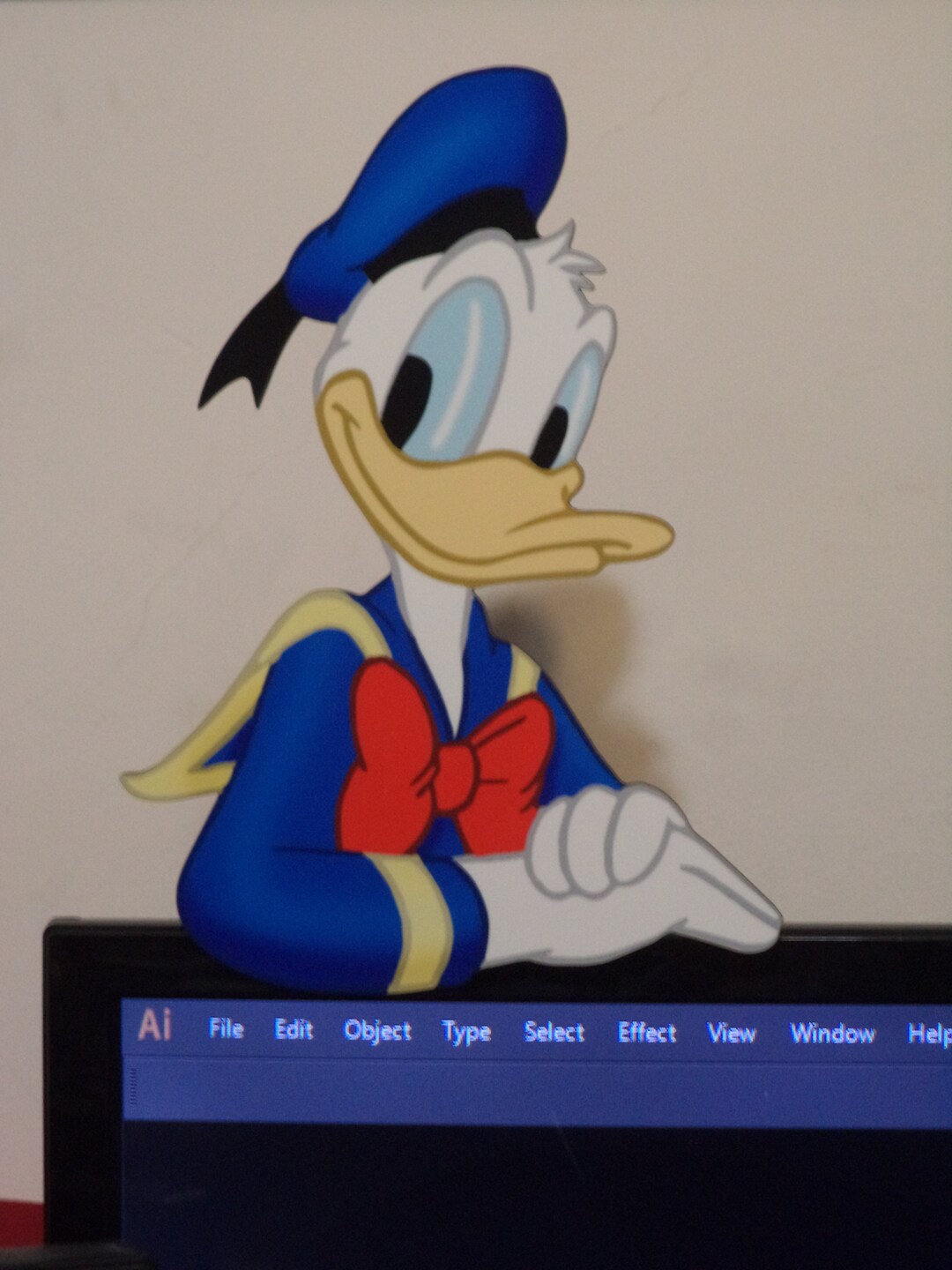 Donald Duck Monitor Pal / Character Cutout Standee - Etsy
