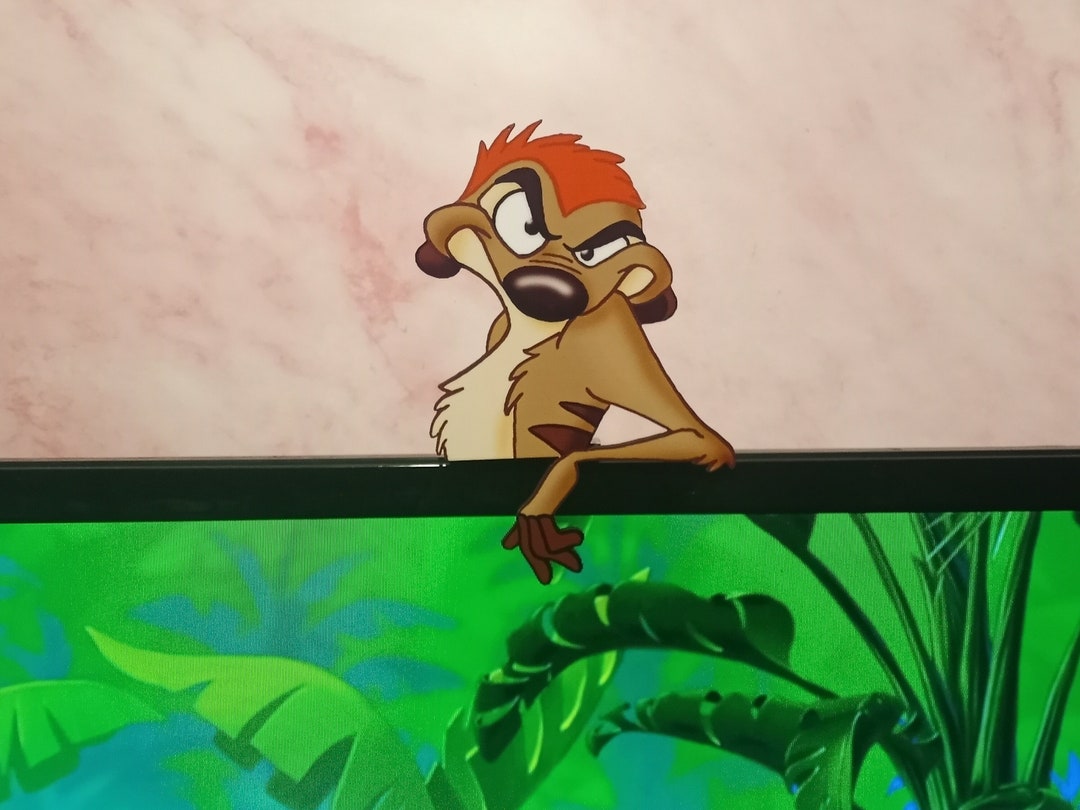 Timon TV or Monitor Pal / Character Cutout - Etsy