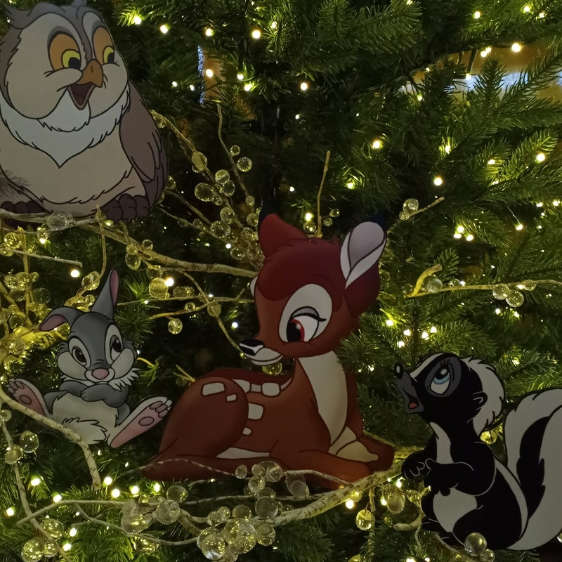 Bambi Christmas Decor - Etsy