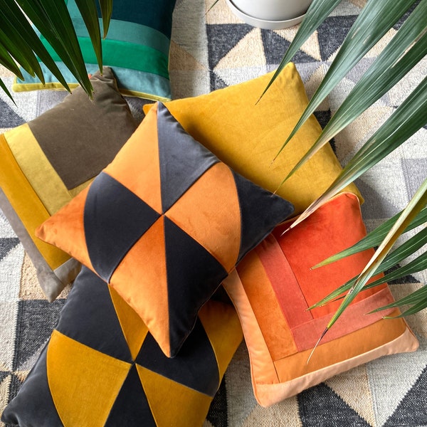 Velvet Patchwork - Etsy