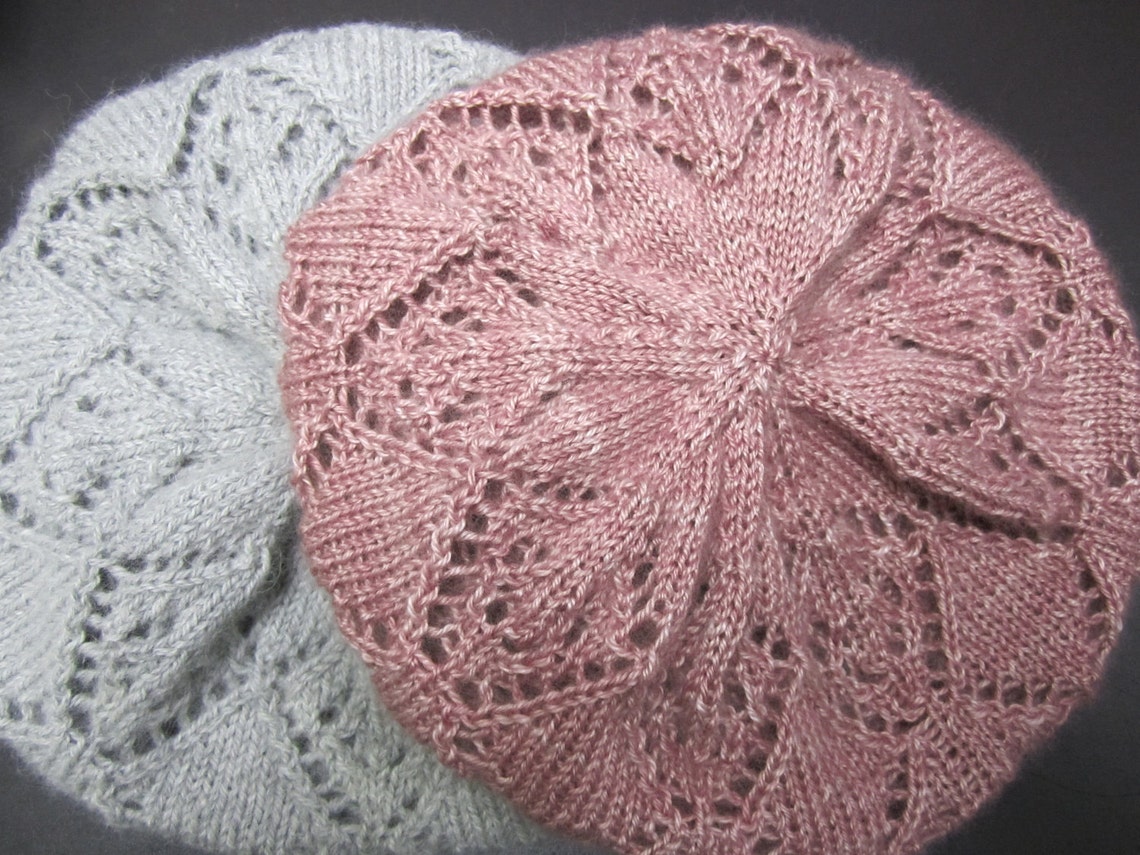 Diamond Trellis Beret Pattern PDF - Etsy