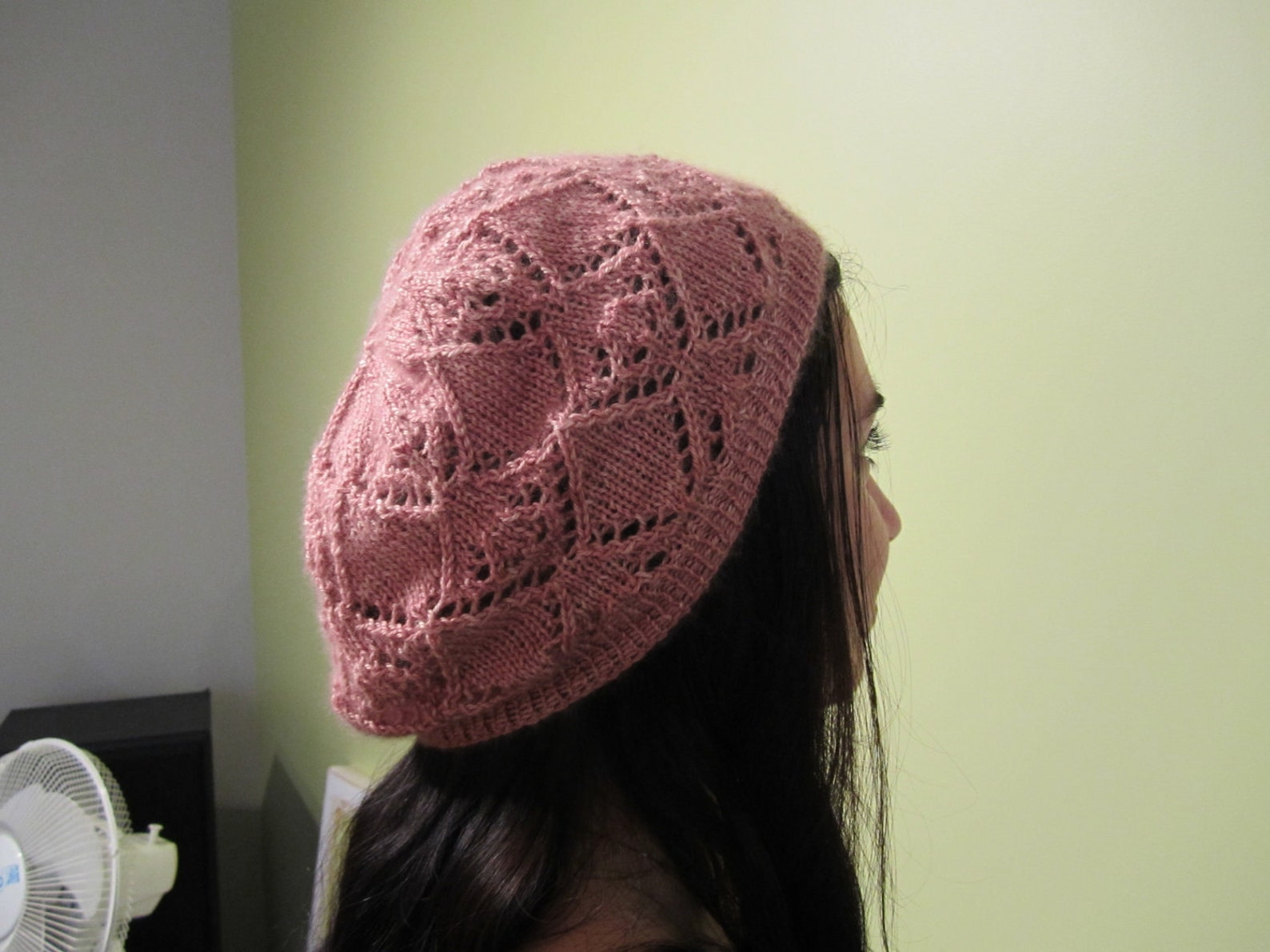 Diamond Trellis Beret Pattern PDF - Etsy