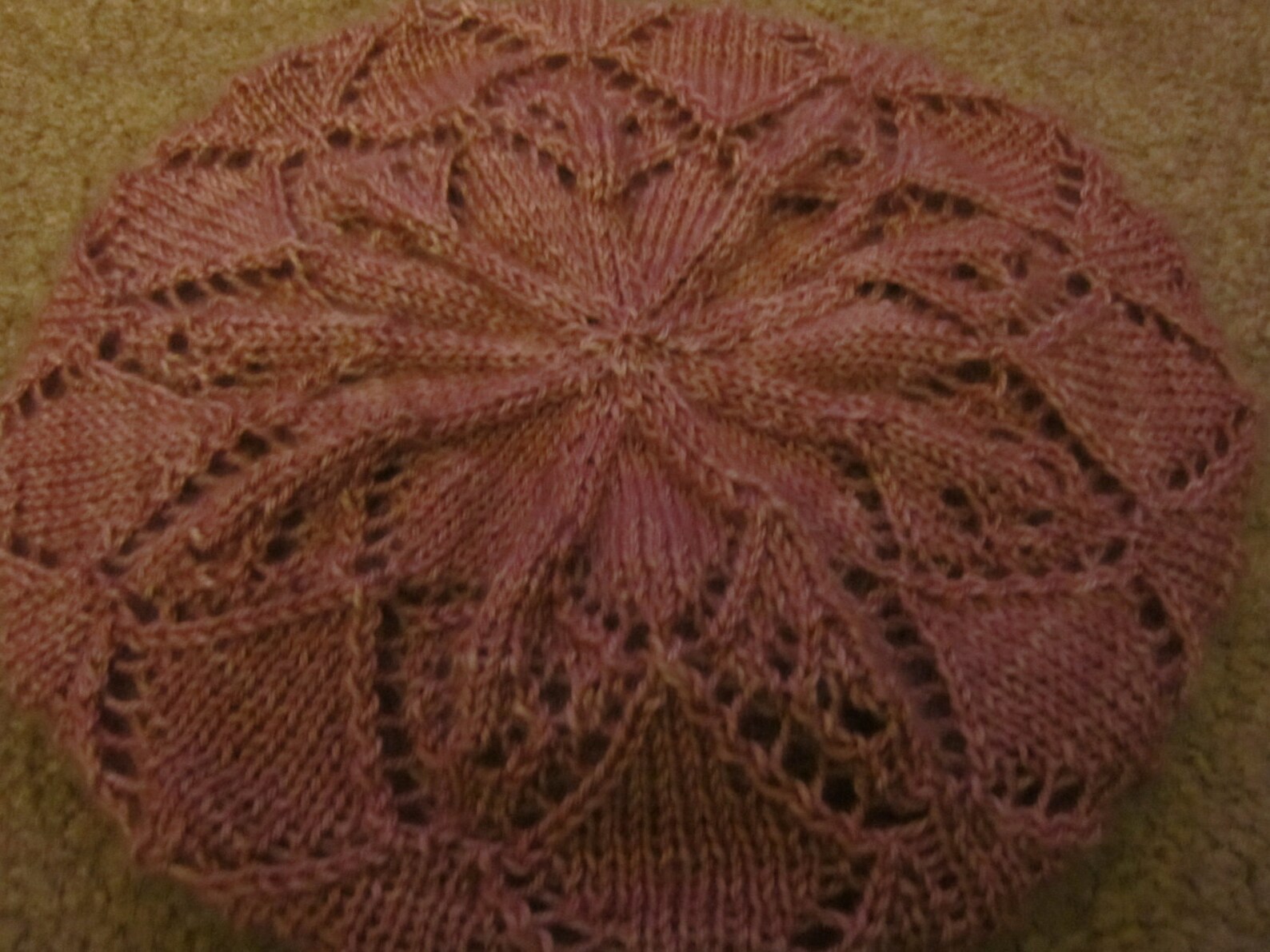 Diamond Trellis Beret Pattern PDF - Etsy