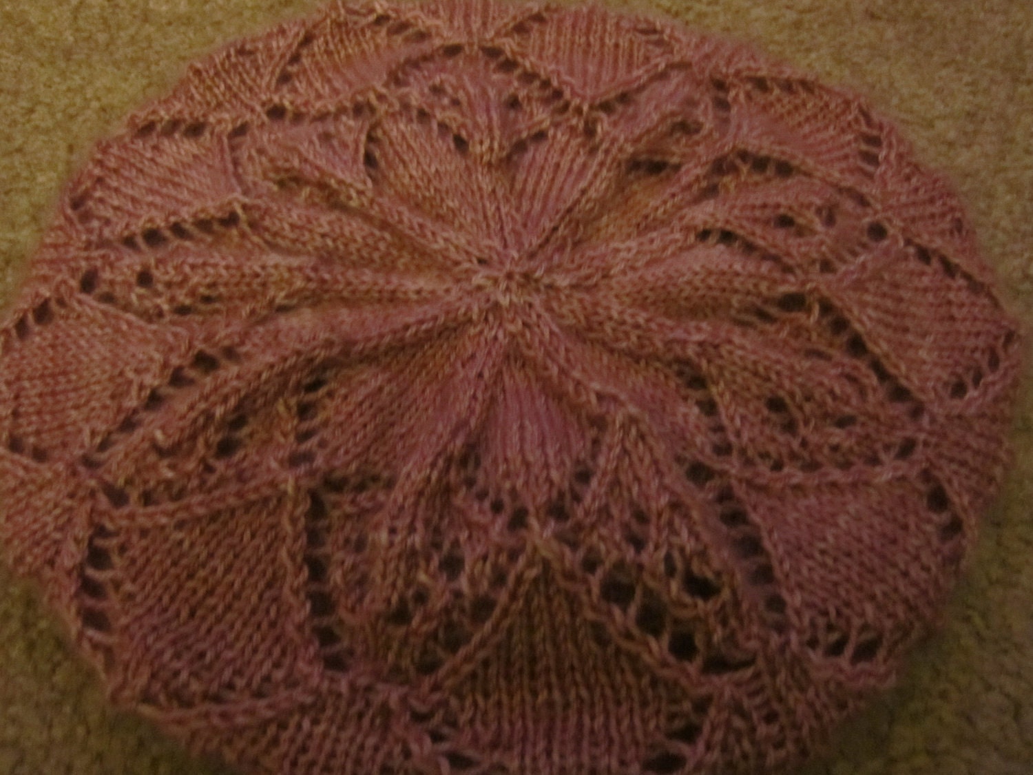 Diamond Trellis Beret Pattern PDF - Etsy