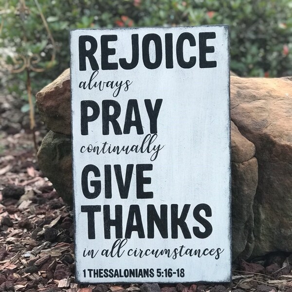 Always Give Thanks Sign - Etsy