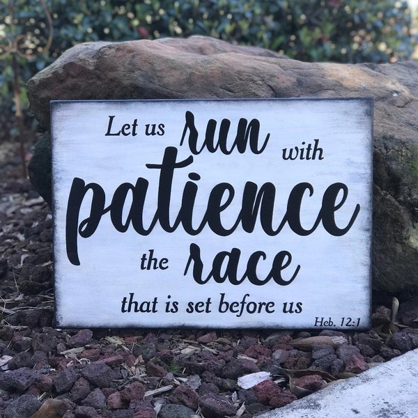 Hebrews 12 1 Let Us - Etsy