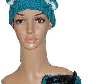 Mint Green Hat Trendy Hat Ski Cap Classic Winter Hat | Etsy