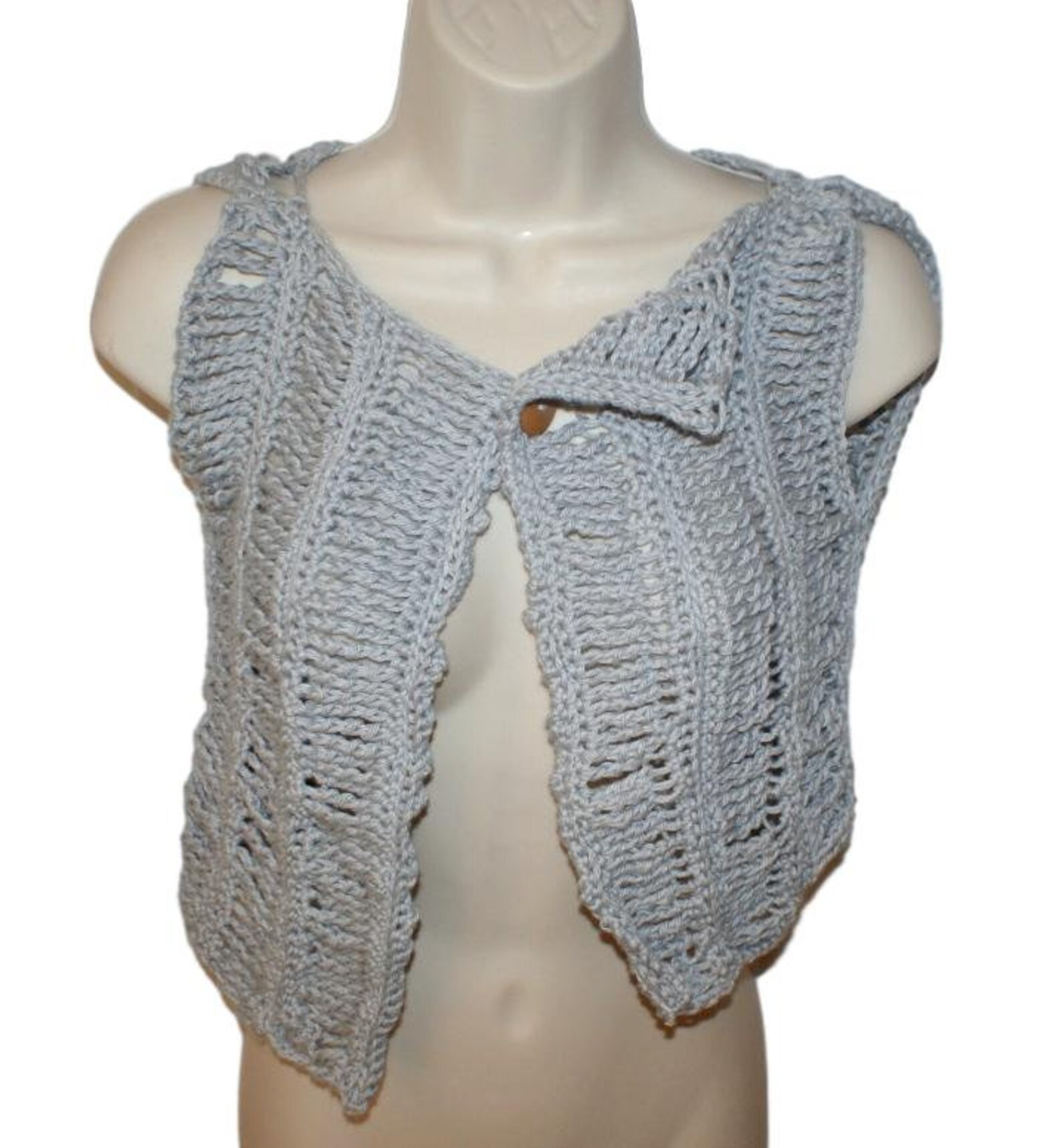 Womens Vest, Brown Shrug, Cotton Vest, Brown Vest, Sleeveless Shrug ...