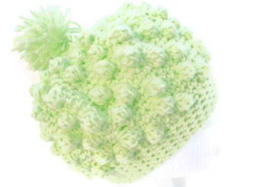 Mint Green Hat, Trendy Hat, Ski Cap, Classic Winter Hat , Hipster Cap ...