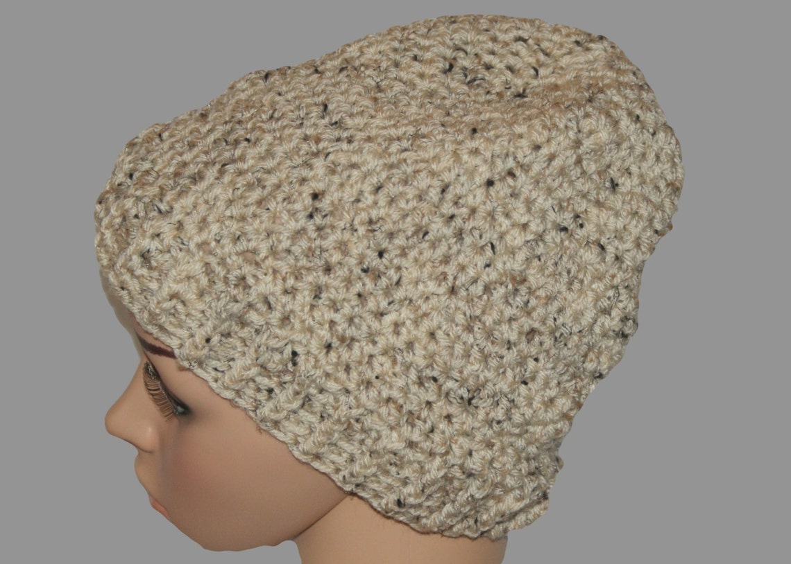 Mens Slouch Hat, Mens Slouch Beanie, Brown Hat, Slouch Hat, Mens Hat ...