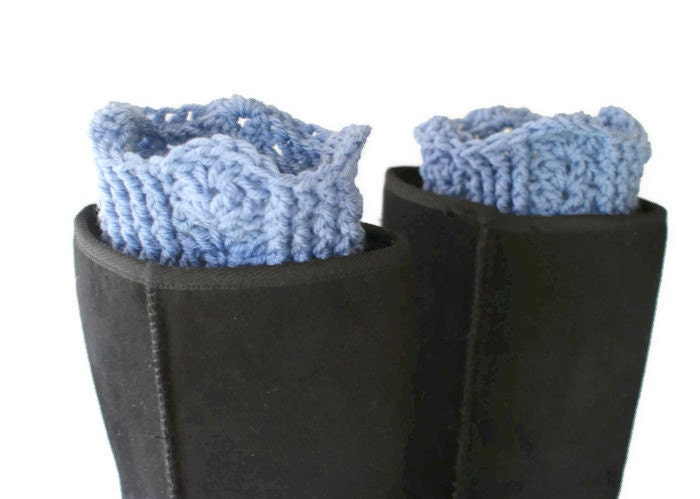Boot Cuffs, Crochet Boot Toppers, Womens Leg Cuffs, Winter Trend, Boot ...