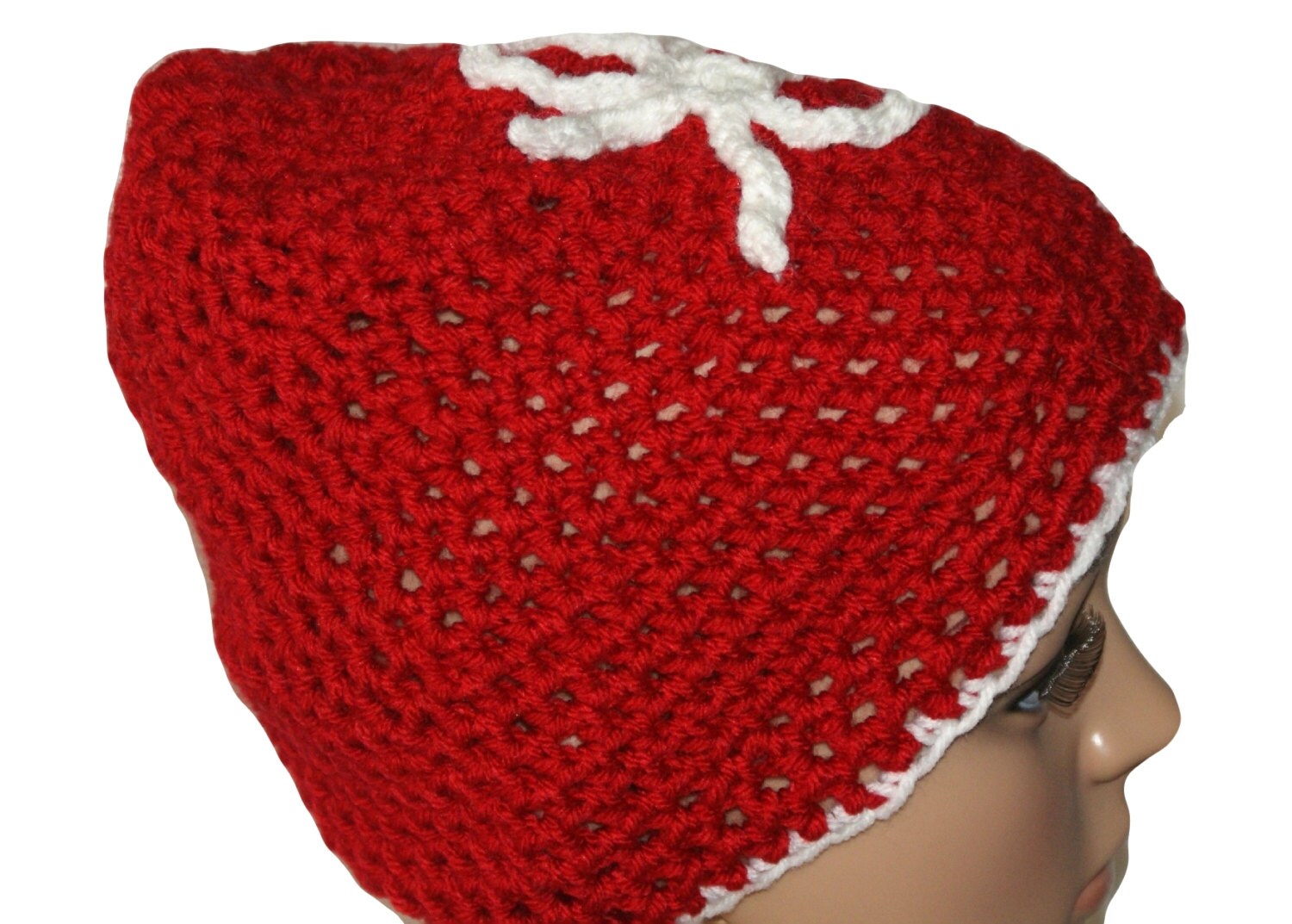 Slouch Hat, Slouchy Hat, Snowflake Hat, Mens Winter Hat, Christmas Hat ...