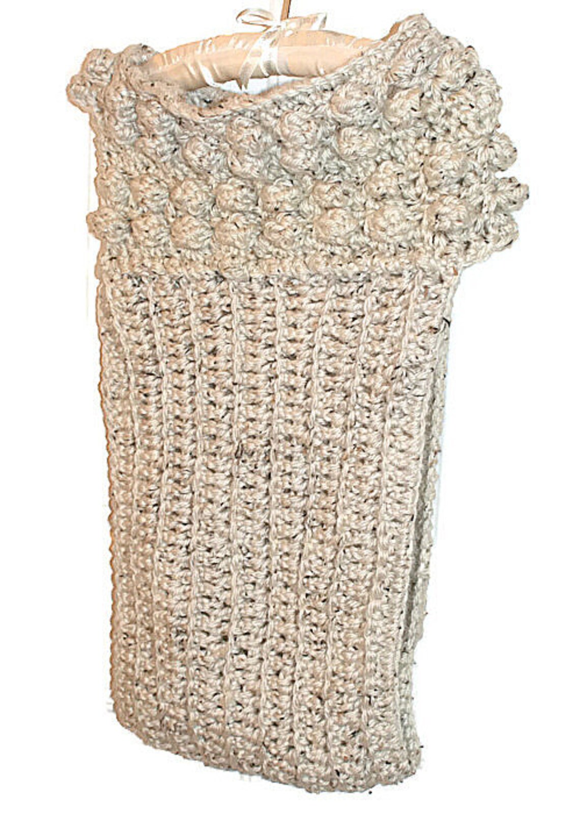 Oatmeal Cowl Cross Body Vest Huntress Vest One Armed Vest - Etsy