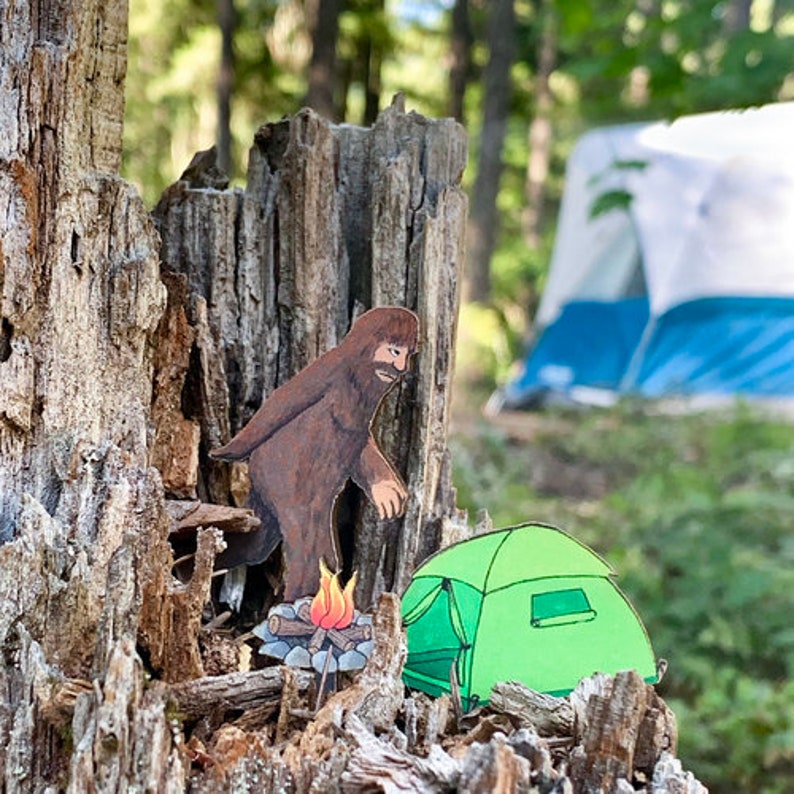 Sasquatch Fancy Plants Diorama Kit - Etsy