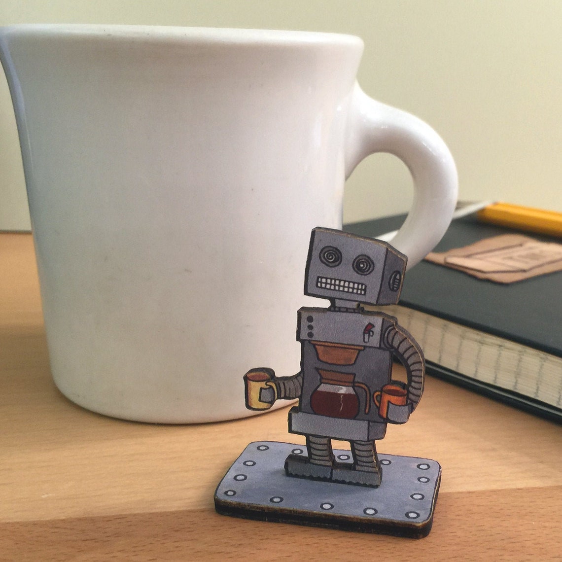 Office Drone Action Figure - Etsy