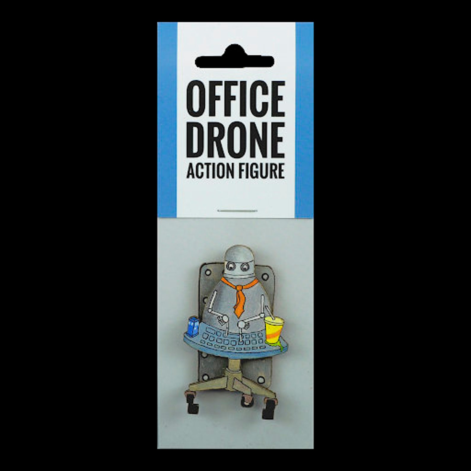 Office Drone Action Figure - Etsy