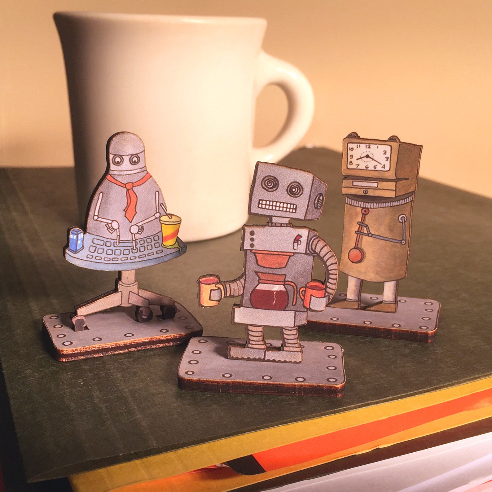 Office Drone Action Figure - Etsy