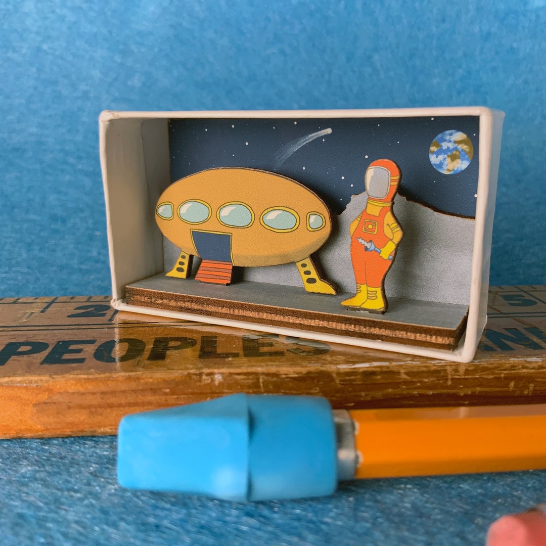 Space Station 20 Matchbox Diorama Kit - Etsy