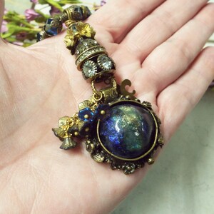 Basha Bead Necklace Renaissance Faire Cosplay Ornate Czech Glass in ...