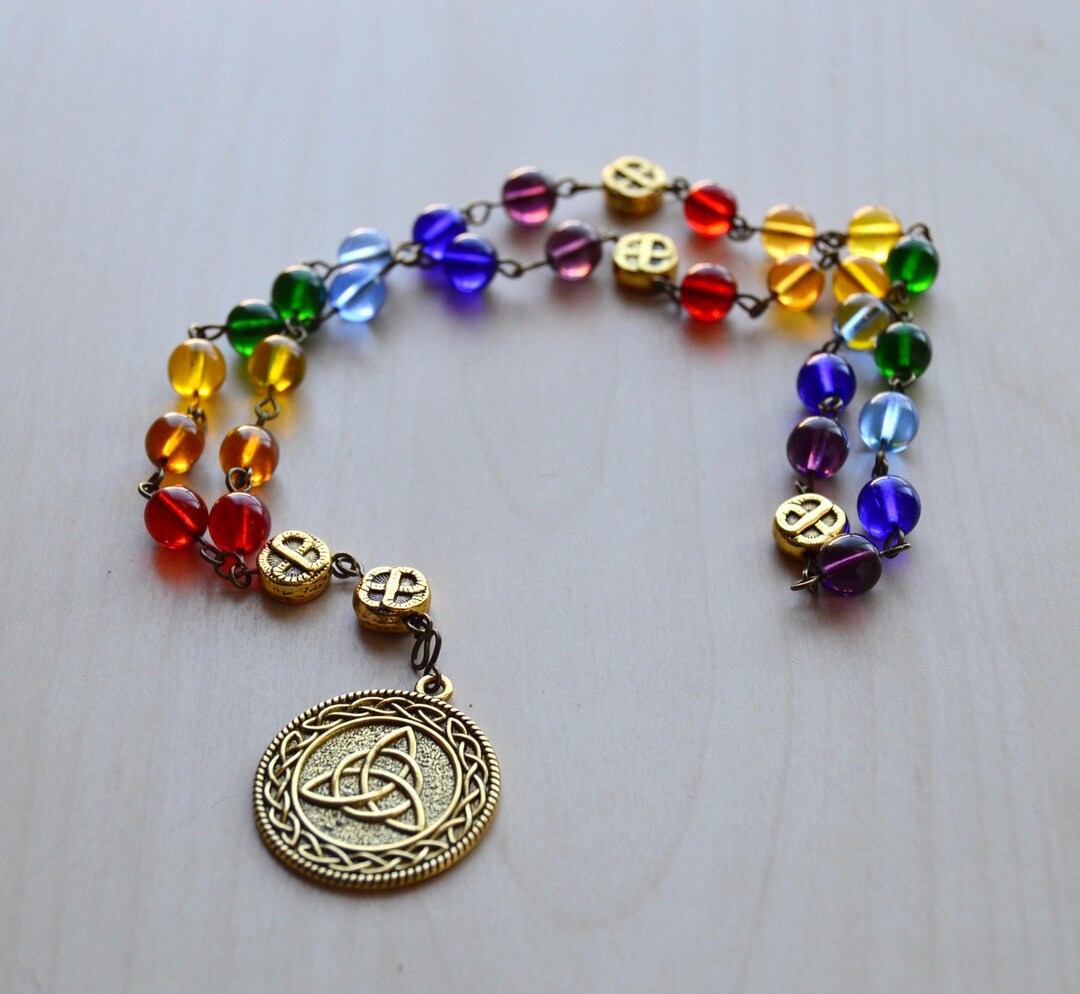 Episcopal/ Anglican Prayer Beads Named Rich Treasures of Mercy ...