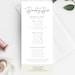 Service Menu Template Salon Price List Small Business Menu - Etsy