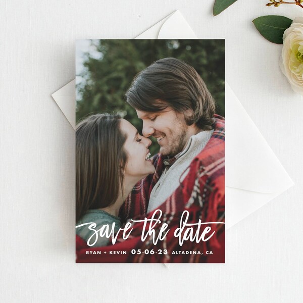Save the Dates Handwritten - Etsy