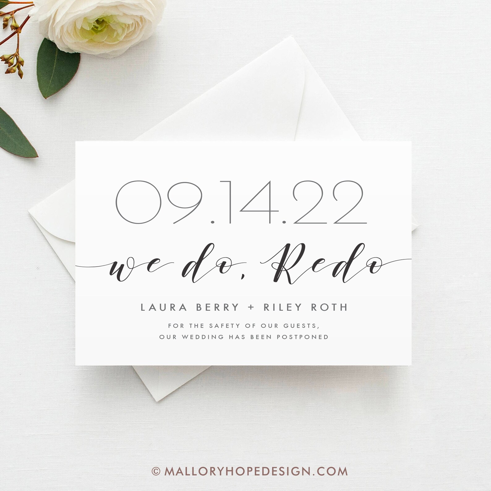 We Do Redo Minimal Change the Date Template Save the New - Etsy