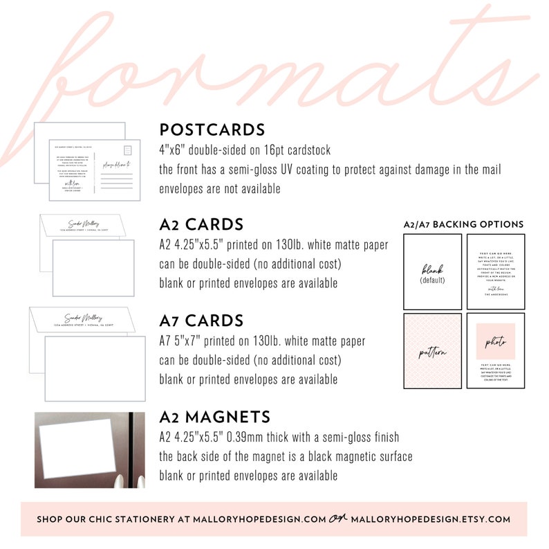 Stacked Date Photo Save the Date Postcard Magnet Flat Card - Etsy