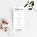 Service Menu Template Salon Price List Small Business Menu - Etsy
