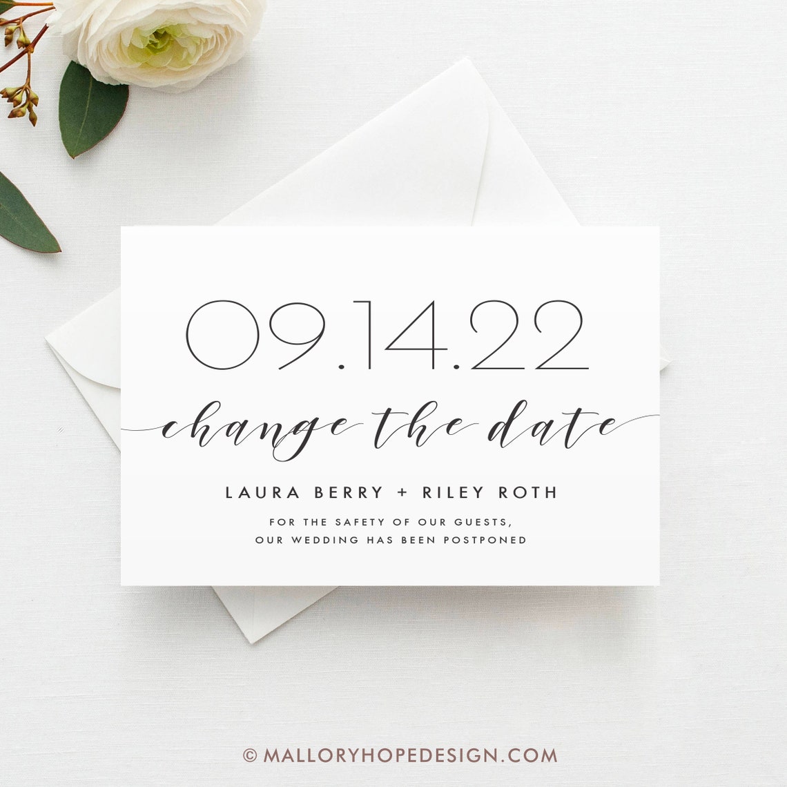 We Do Redo Minimal Change the Date Template Save the New - Etsy