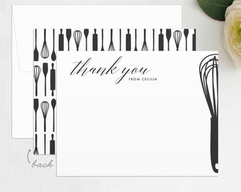 Chef Thank You Card - Etsy