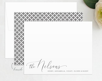 Family Name Card | Etsy