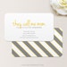 They Call Me Mom Business Card, Calling Card, Mommy Card, Contact Card ...