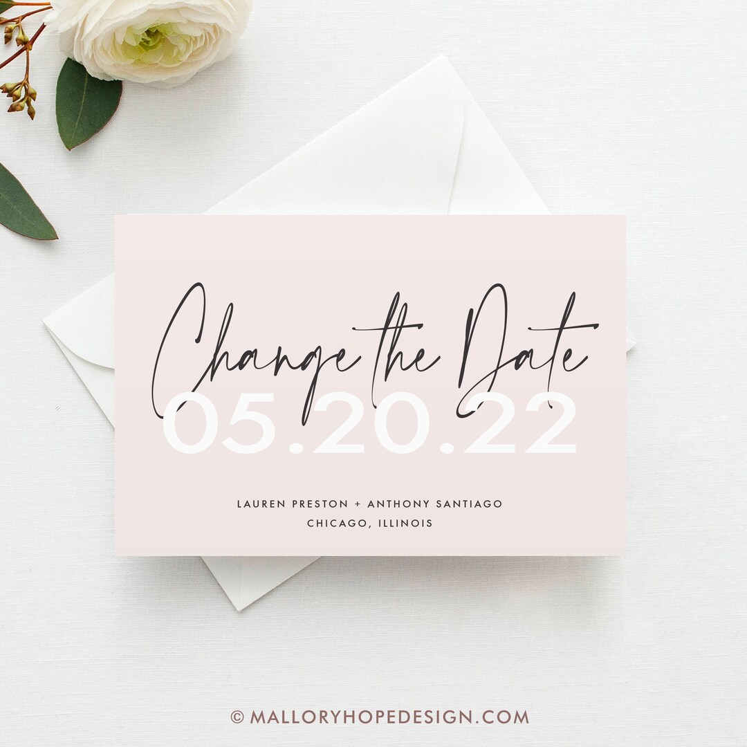Save the New Date Template, Marker Change the Date, Digital Files ...