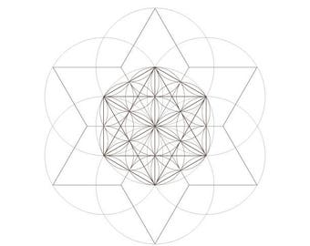 Sacred Geometry Symbols-Ancient Secret Elements-Energy Healing | Etsy