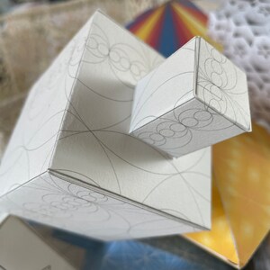 Dreidel Hanukkah-3d Paper Craft Template-geomety-model-holiday Party ...