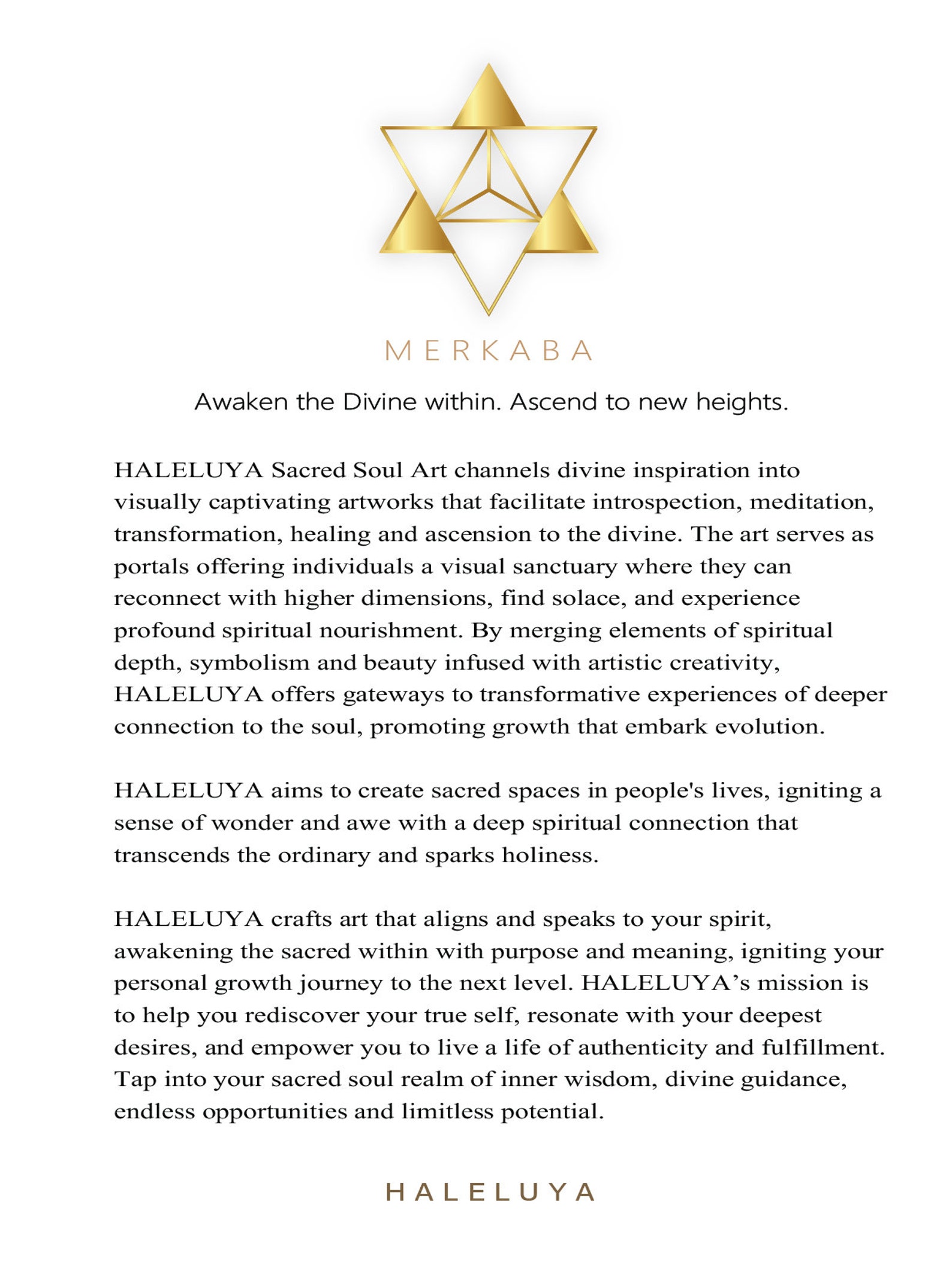 Names of God Kabbalah-merkaba מרכבה Merkavah-transcendental Décor Art ...
