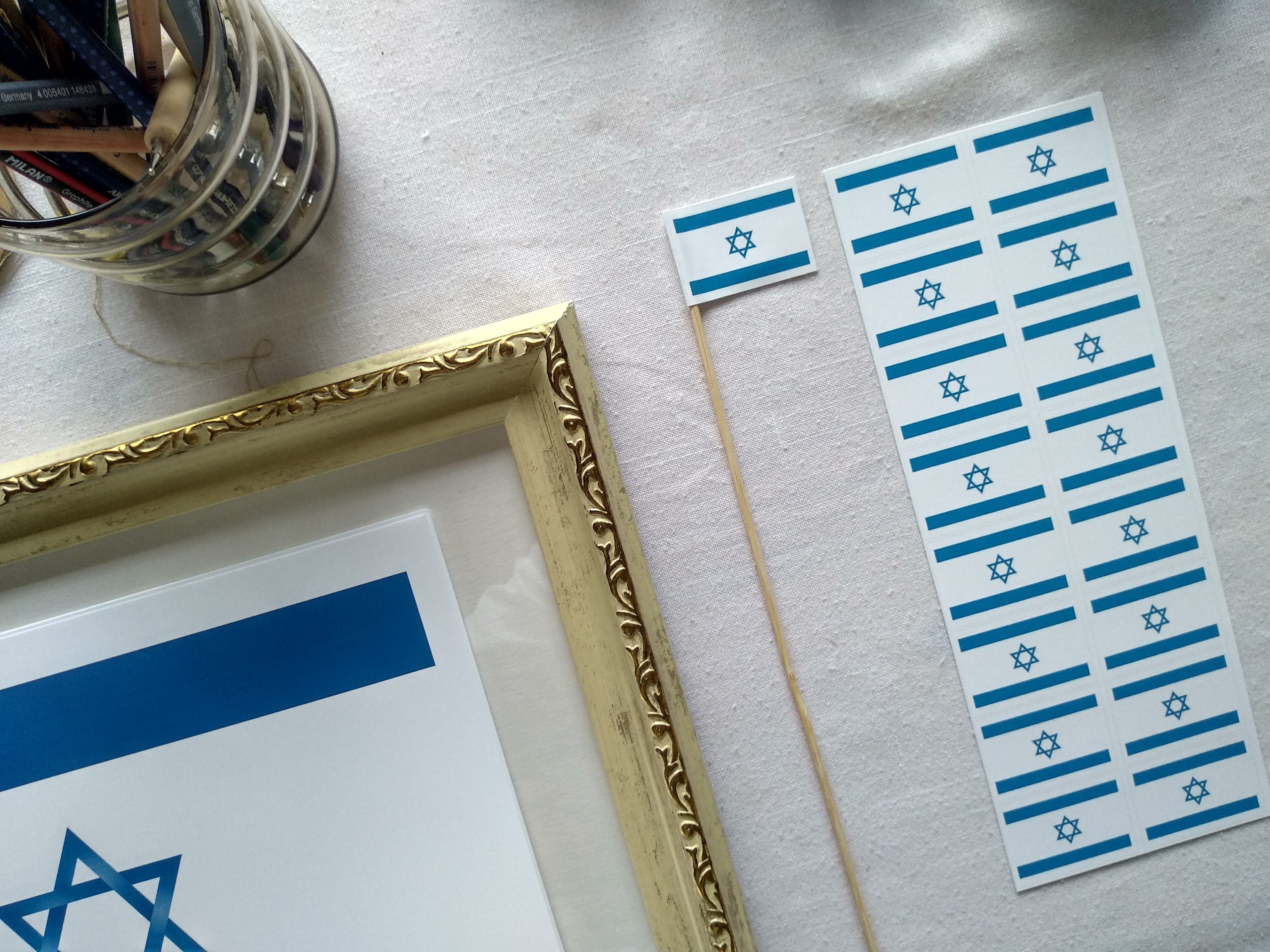 Miniature Flags of Israel Images to Print-image-photo-template-pdf ...
